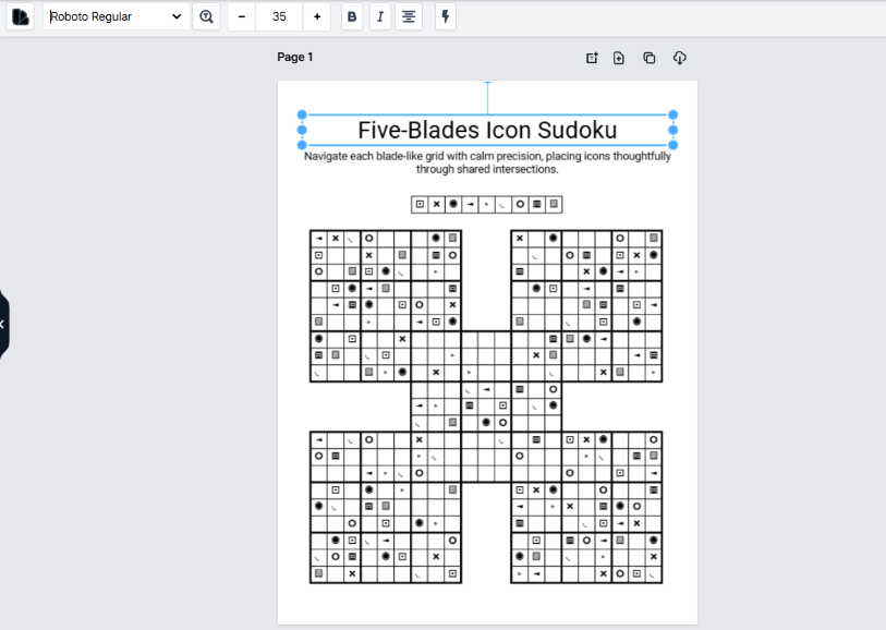 Cryptic Sudoku Puzzles Generator